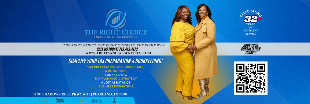 The Right Choice Financial & Tax Services | Pearland [ Book now ]