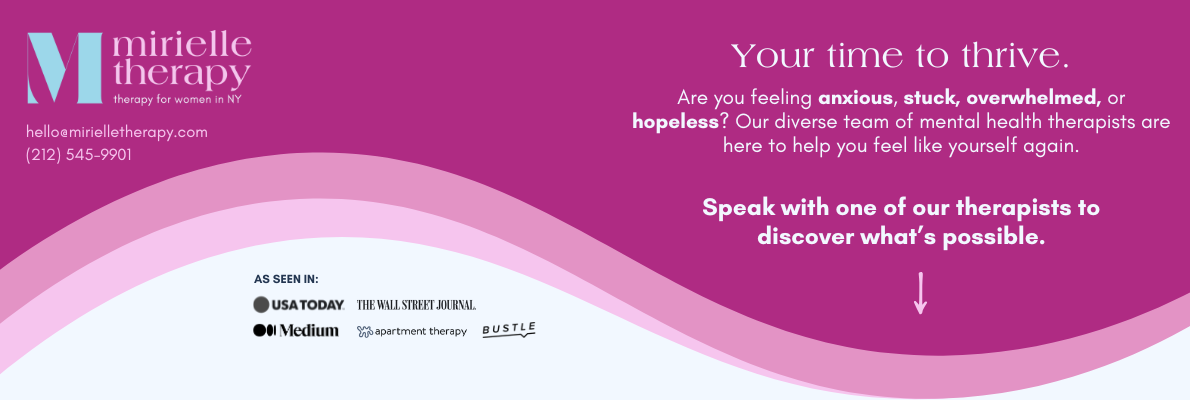 Mirielle Therapy Practice | New York [ Book now ]